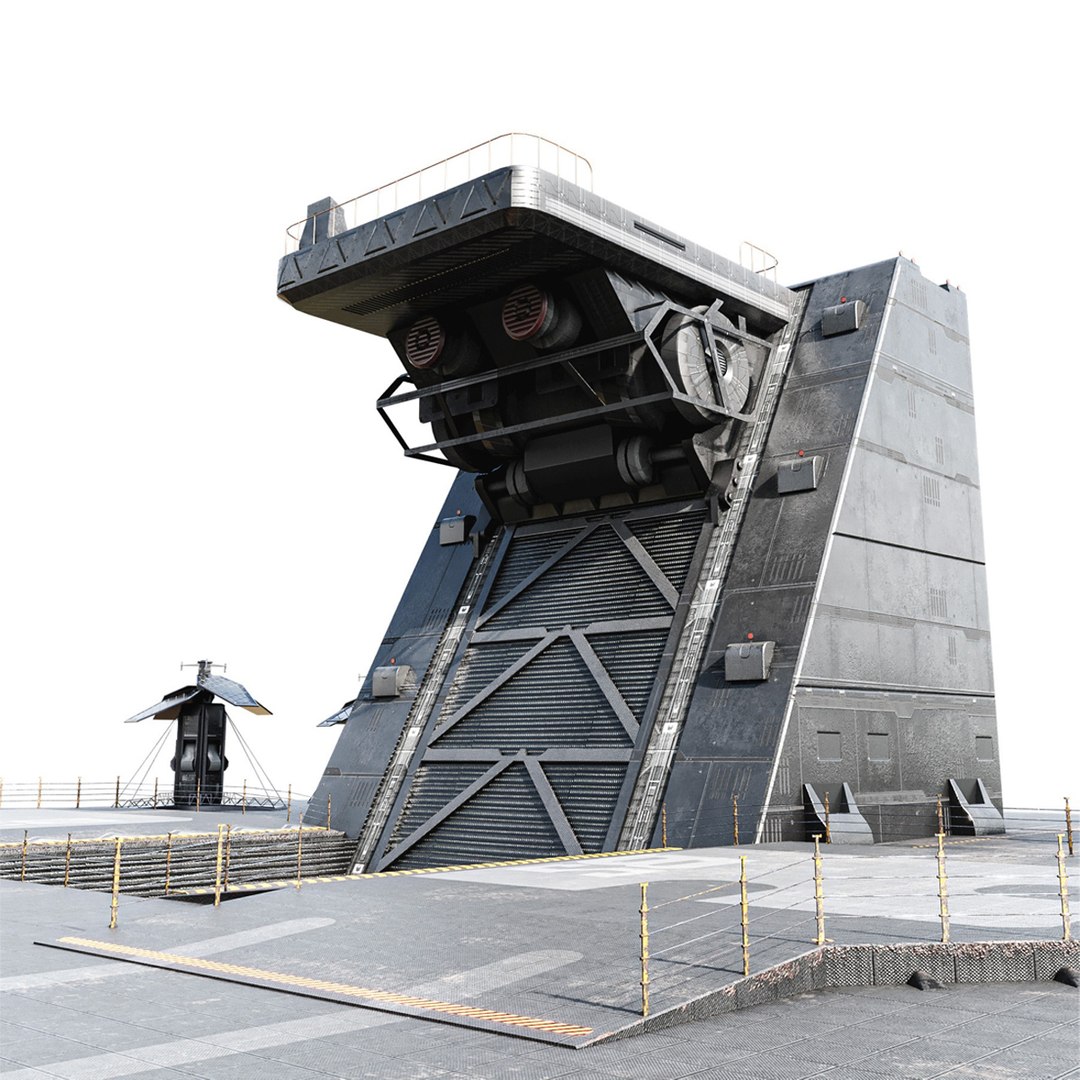 3D Model Sci FI Lift - TurboSquid 1975864