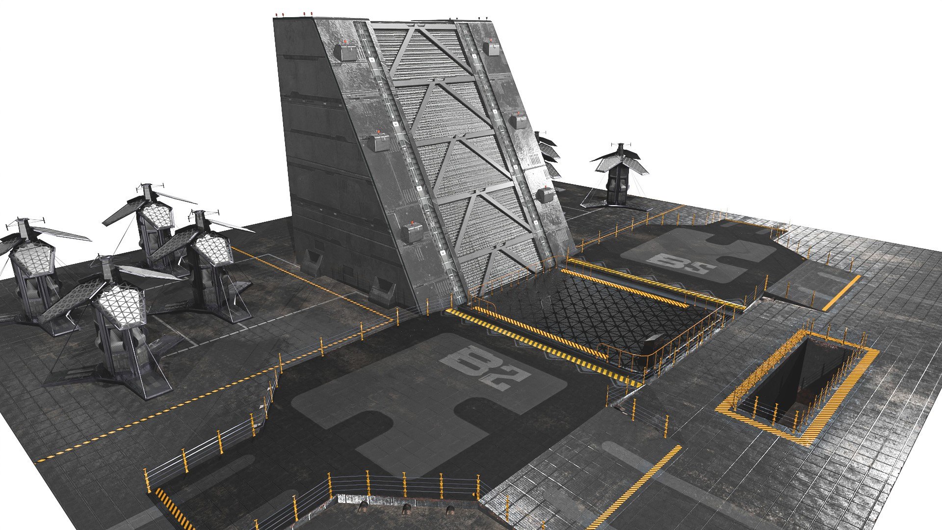 3D model Sci FI Lift - TurboSquid 1975864