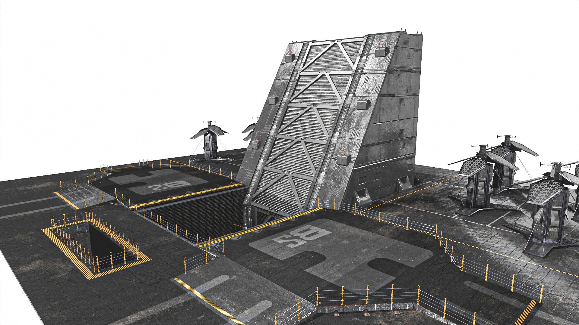 3D model Sci FI Lift - TurboSquid 1975864