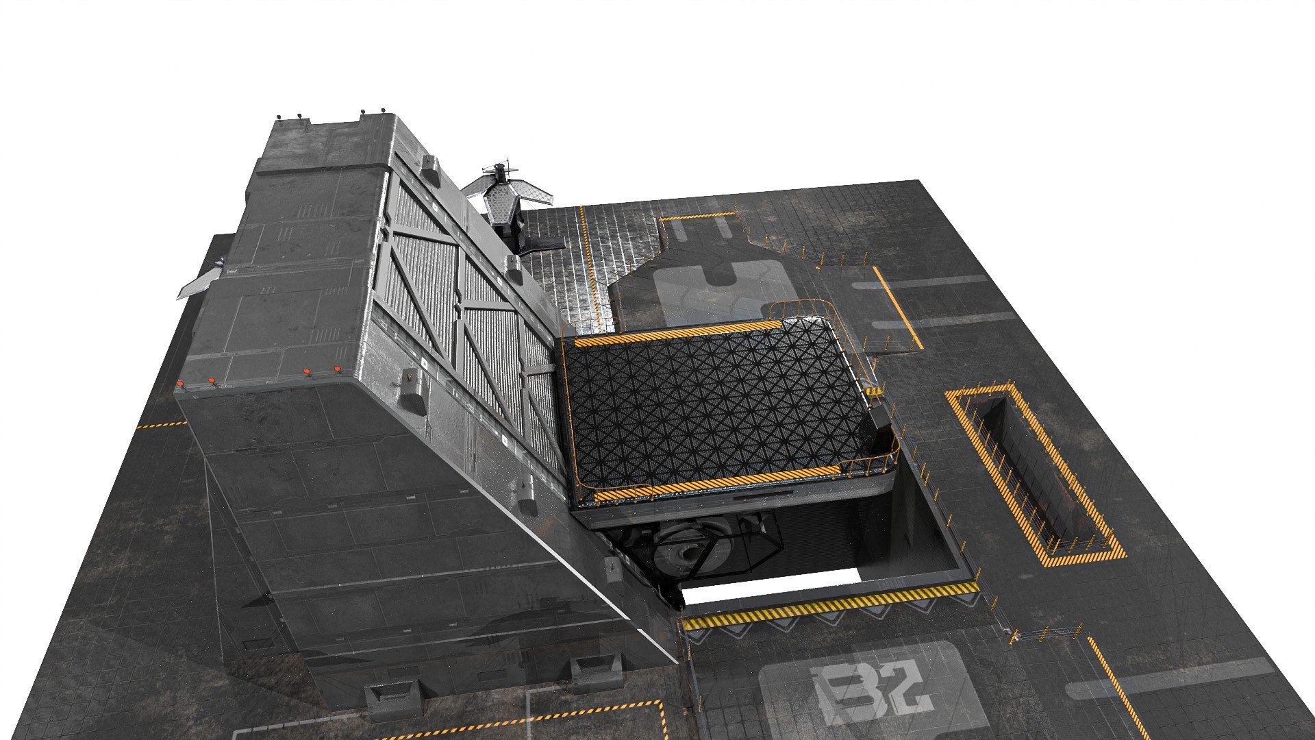 3D model Sci FI Lift - TurboSquid 1975864