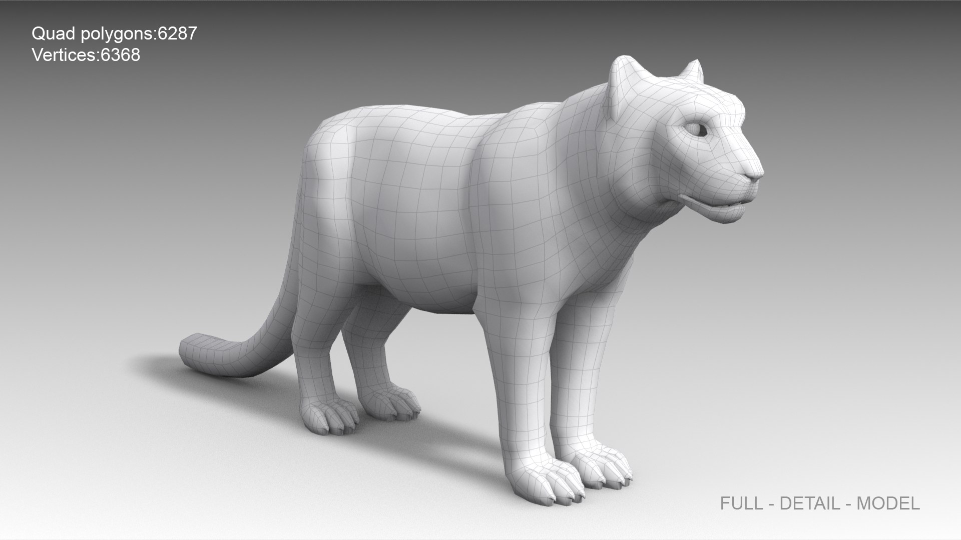 Snow Leopard 3D Model - TurboSquid 1395199