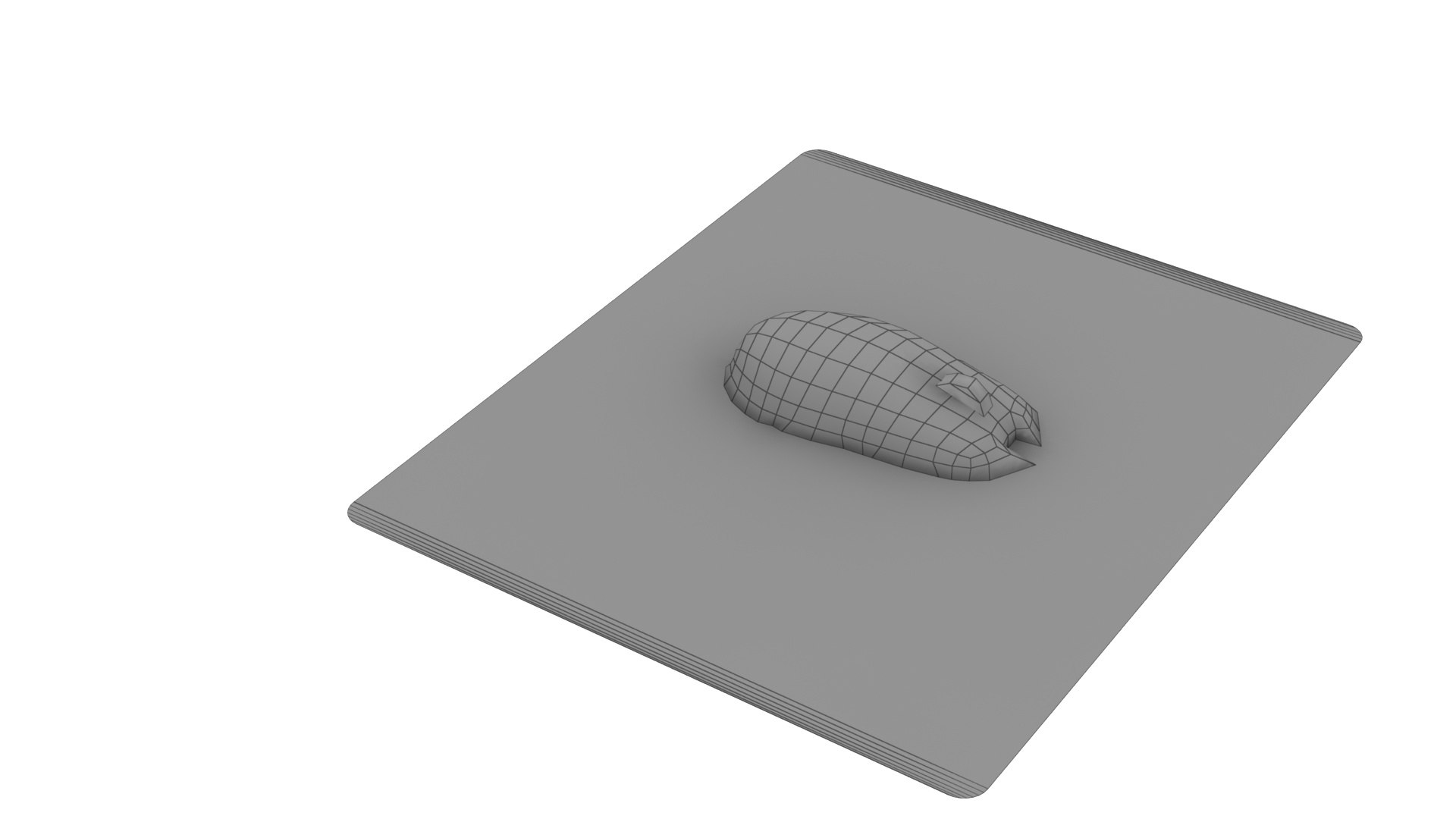 3D Mouse Pad E Model - TurboSquid 1688153