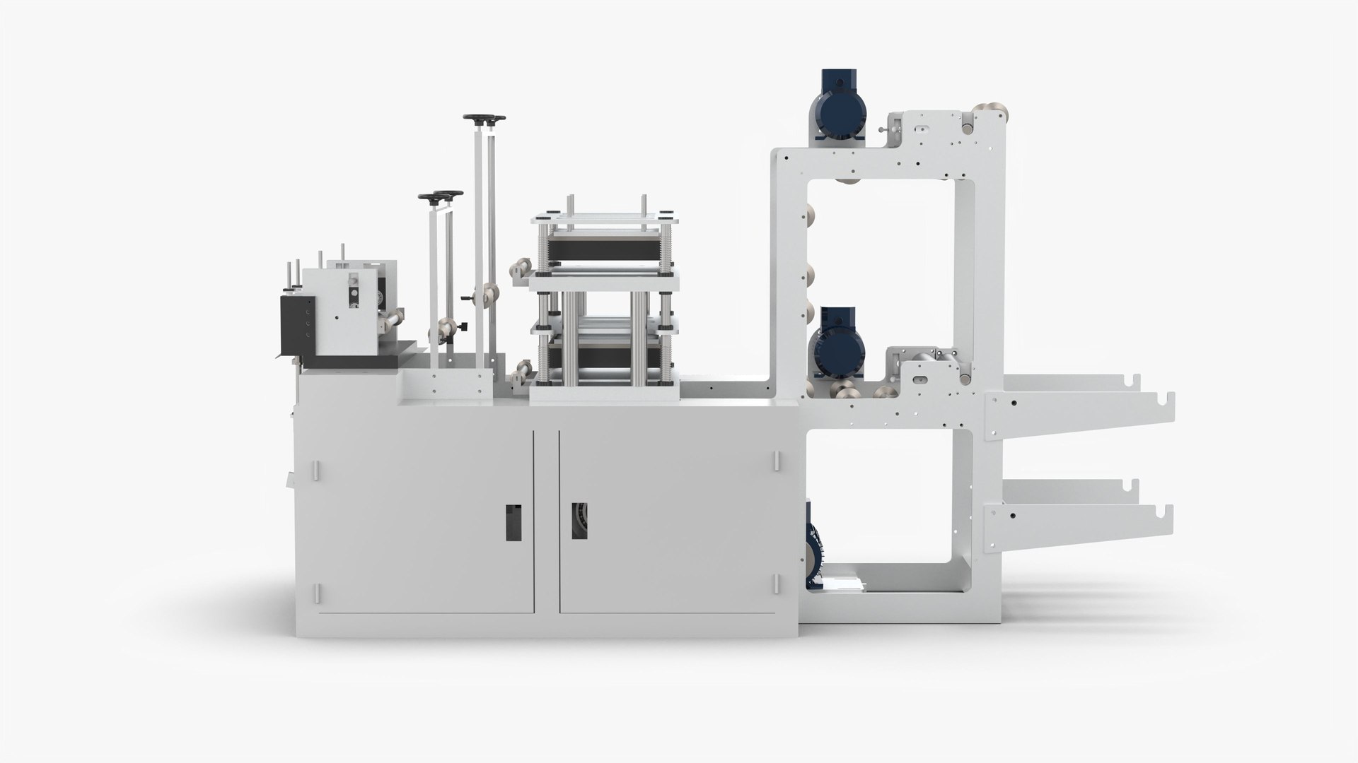 Fully Automatic Disposable Glove Medical Film Machine 3D model ...