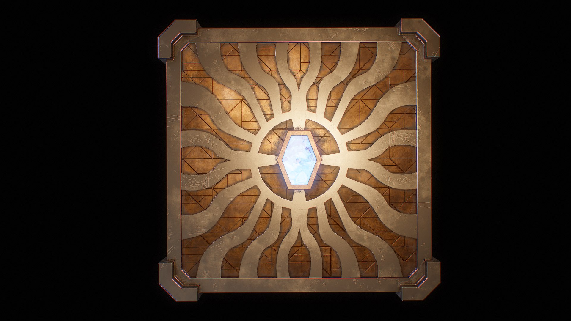 Hextech-Arcane Chest Low-poly 3D - TurboSquid 2370428