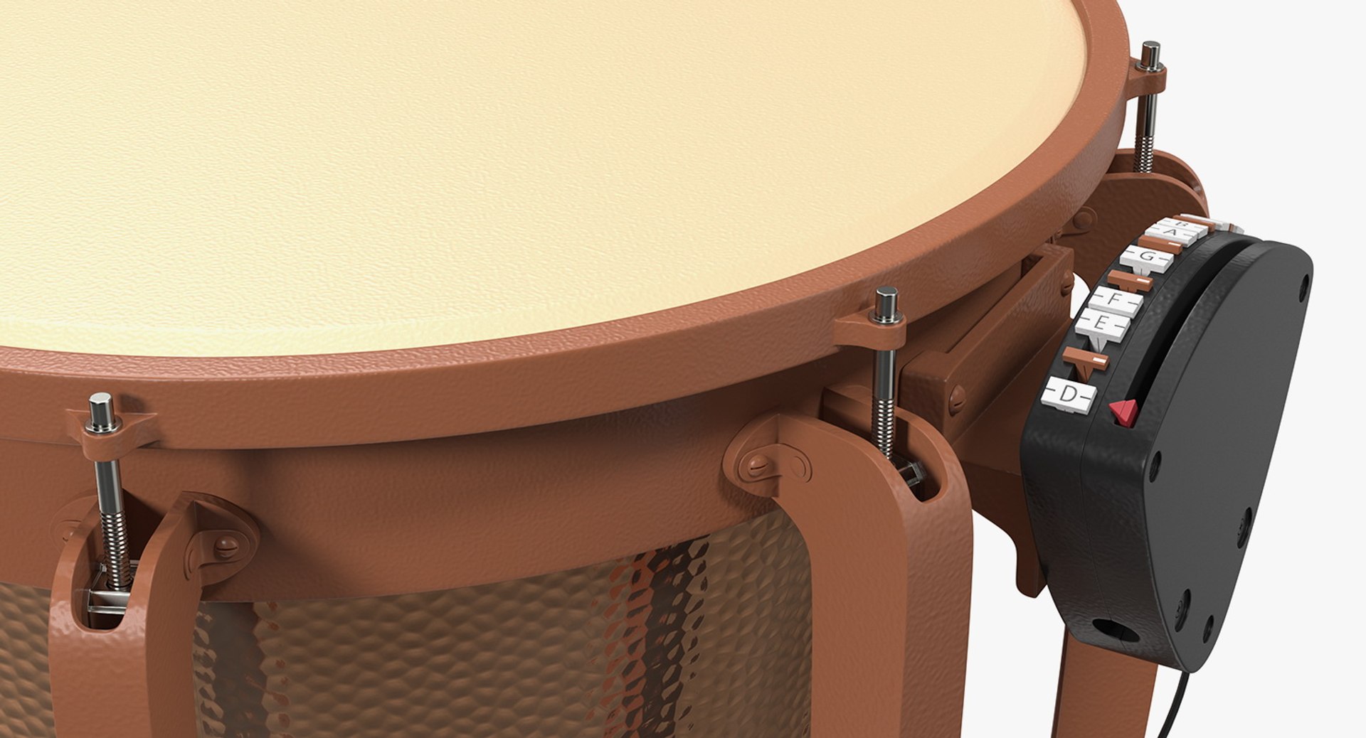 3D Copper Timpani Model - TurboSquid 1364800