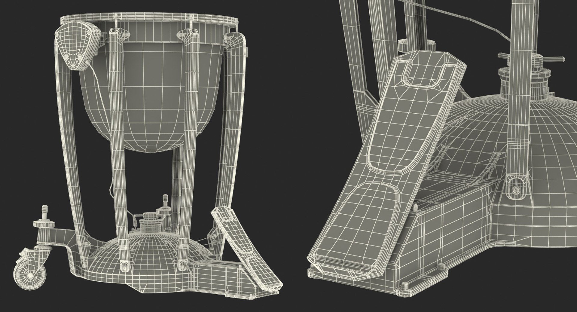 3D Copper Timpani Model - TurboSquid 1364800