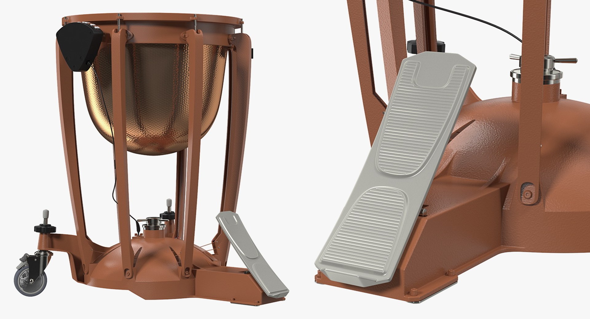3D Copper Timpani Model - TurboSquid 1364800