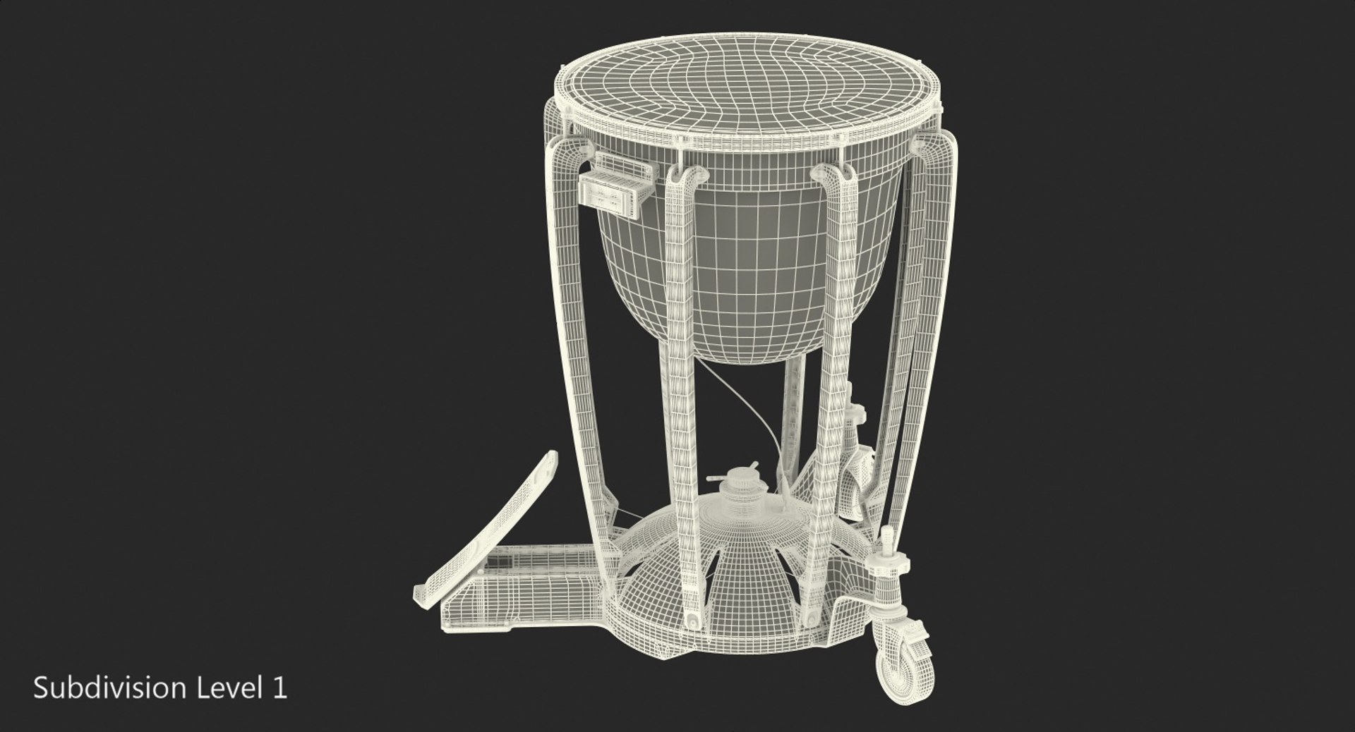 3D Copper Timpani Model - TurboSquid 1364800