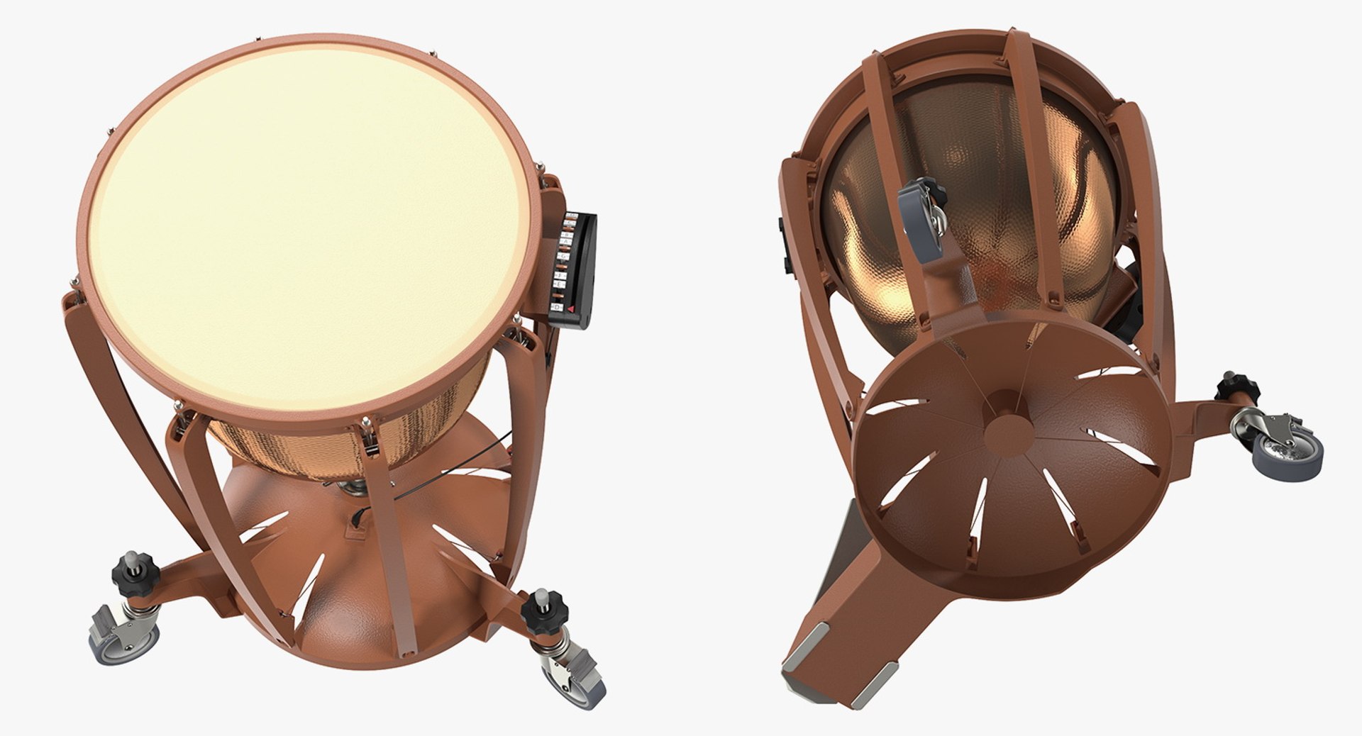 3D Copper Timpani Model - TurboSquid 1364800