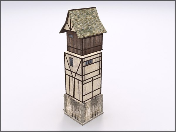 max medieval clock tower