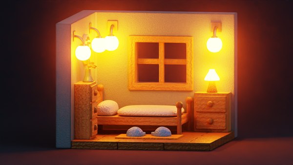 modelo 3d Sala isométrica gratis - TurboSquid 2248275