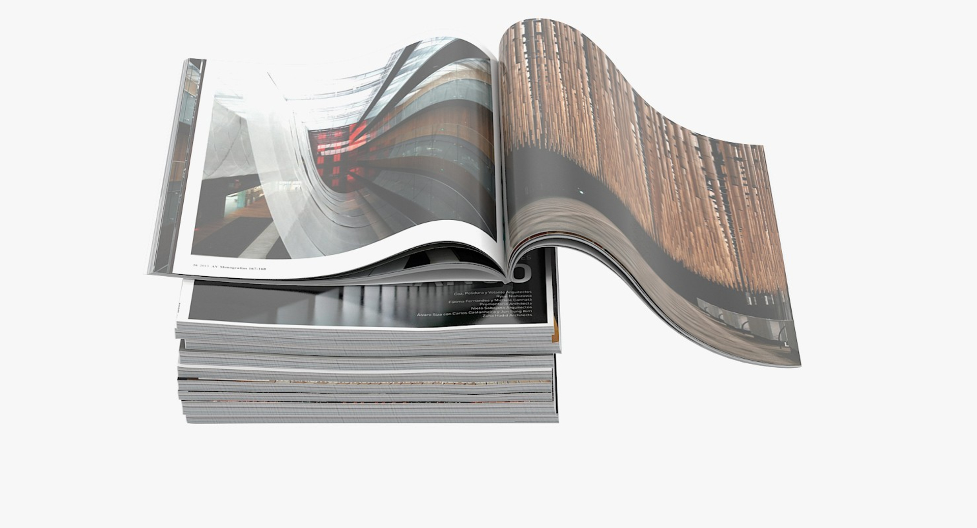Magazine Open 3d Model
