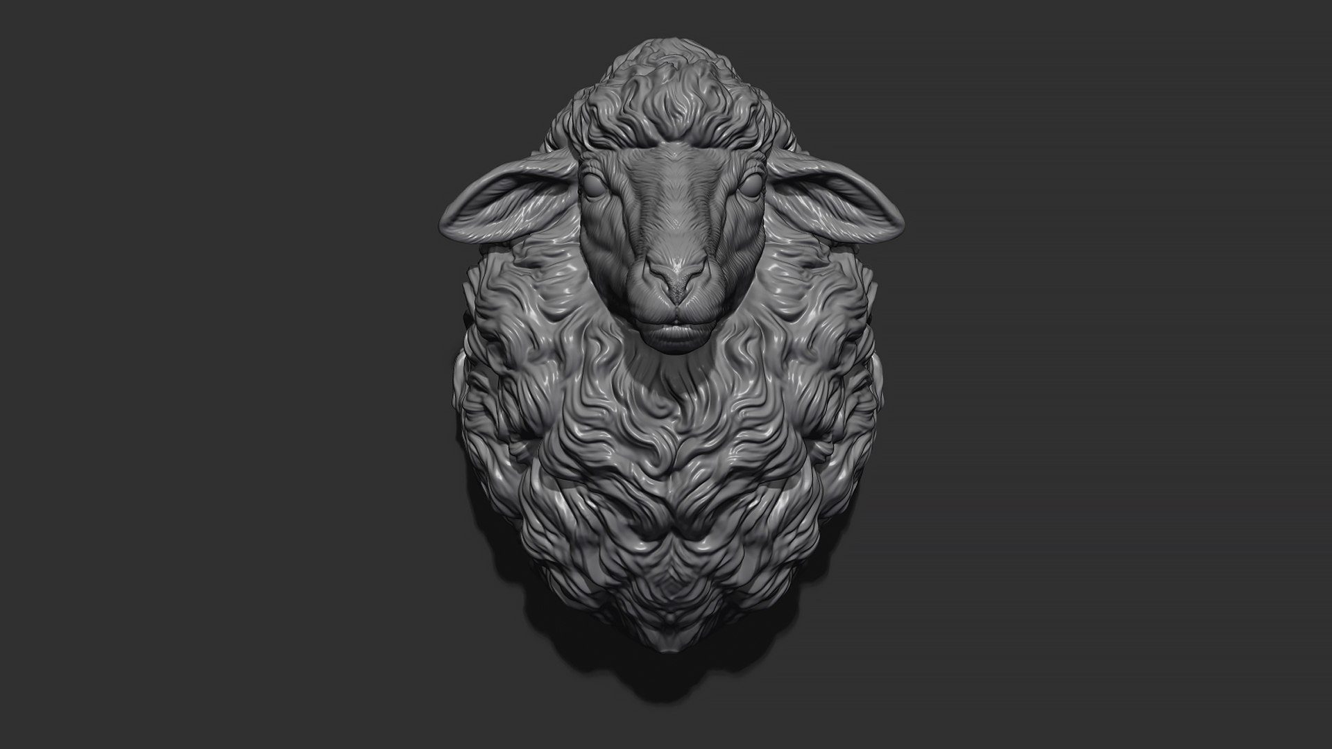 3D Sheep Head - TurboSquid 2055333