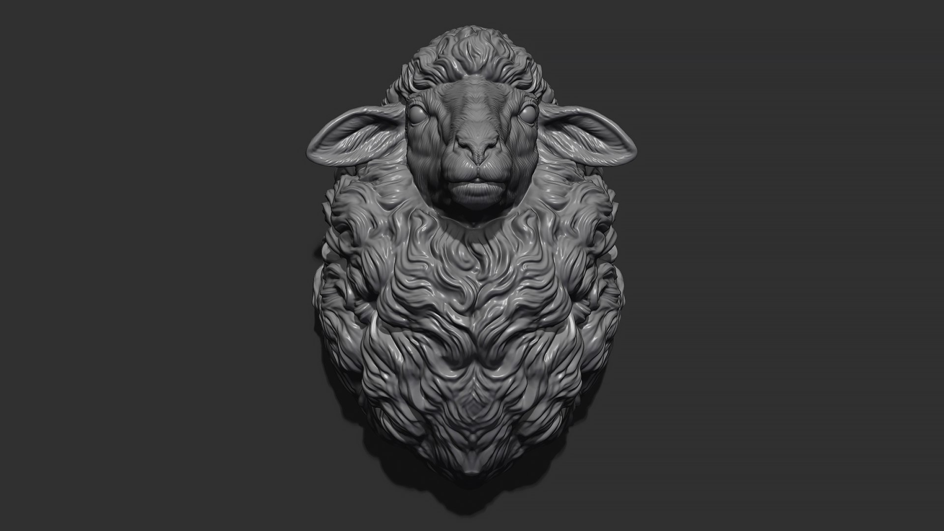 3D Sheep Head - TurboSquid 2055333