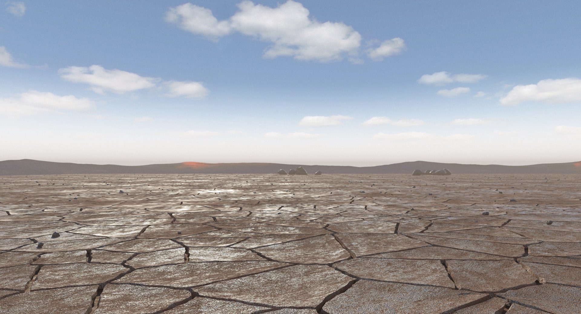 Desert Mountains Rocks 3d Max