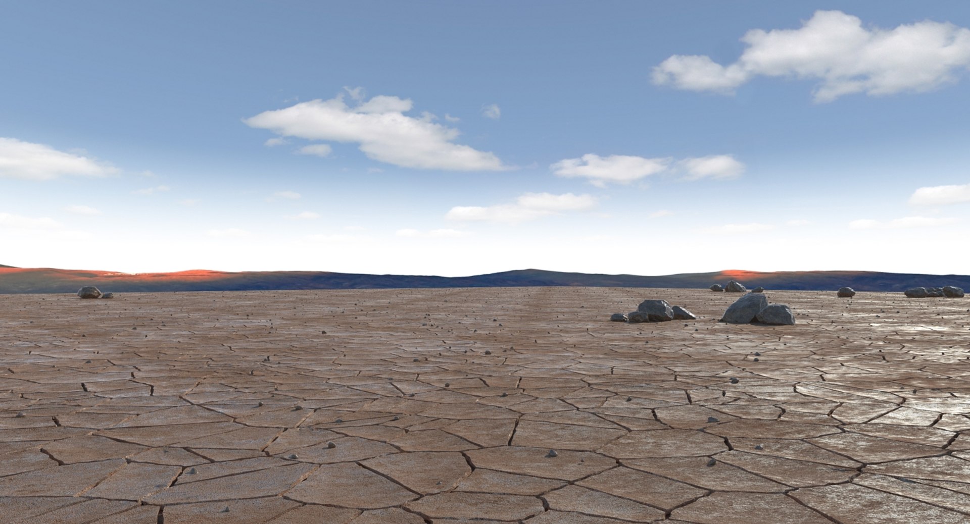 Desert Mountains Rocks 3d Max