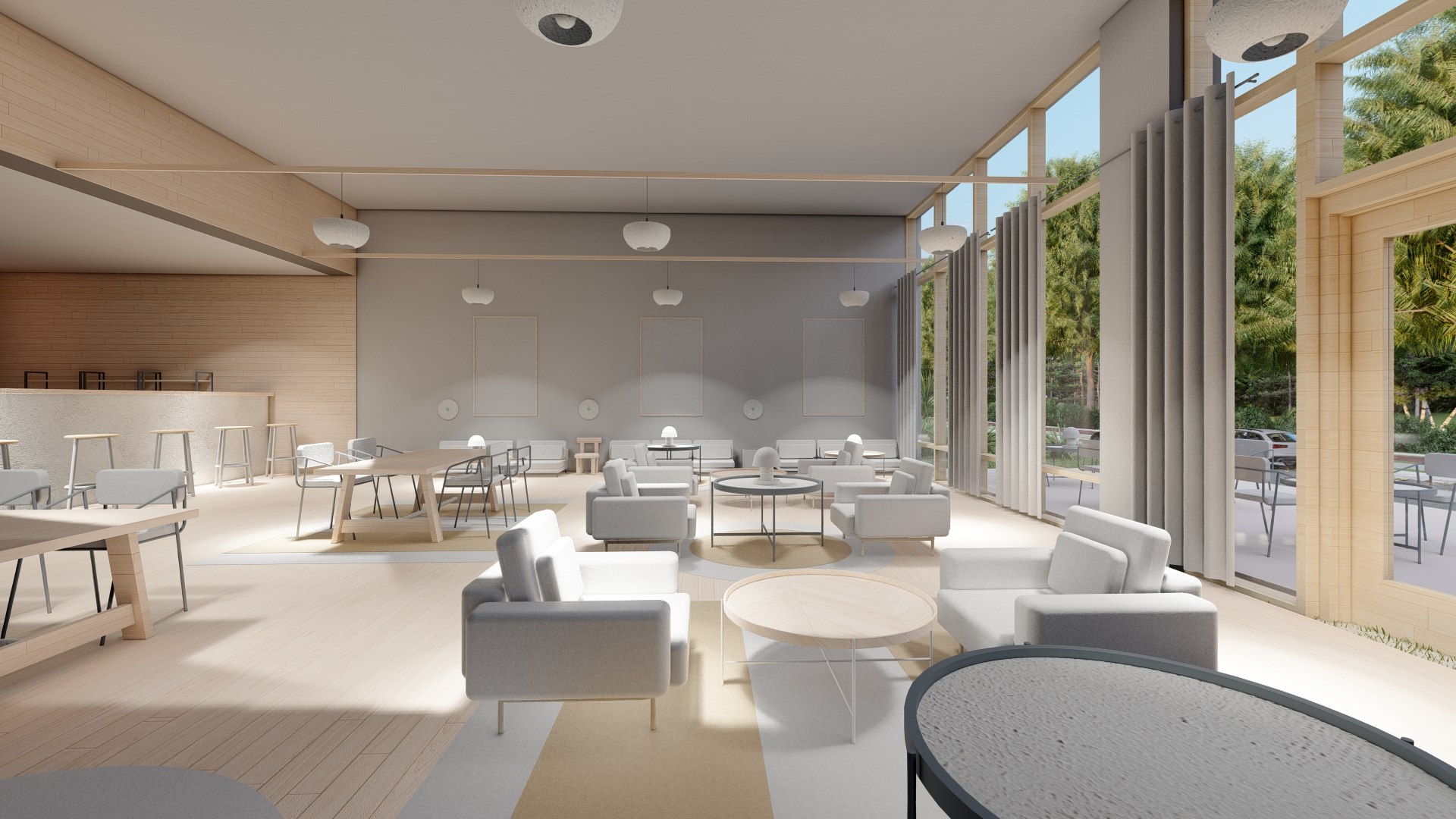 Luxury Restaurant - Revit Model 3D Model - TurboSquid 2162902