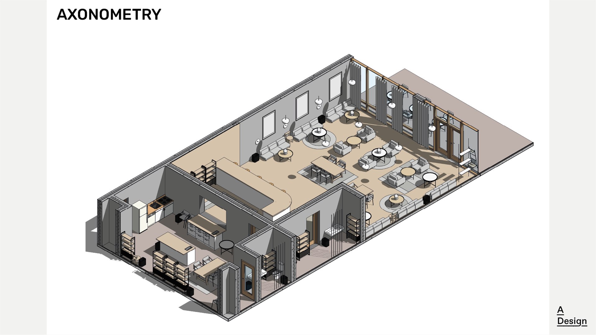 Luxury Restaurant - Revit Model 3D Model - TurboSquid 2162902