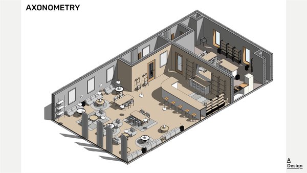 modelo 3d Restaurante de lujo - modelo Revit - TurboSquid 2162902