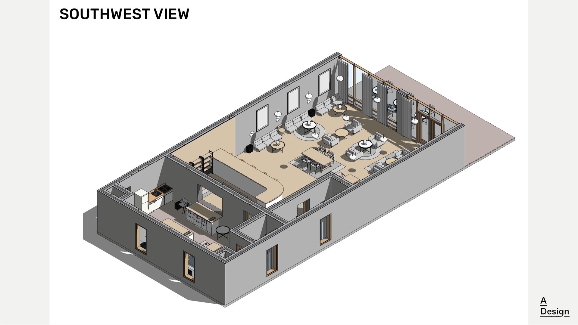 Luxury Restaurant Revit Model 3d Model Turbosquid 2162902