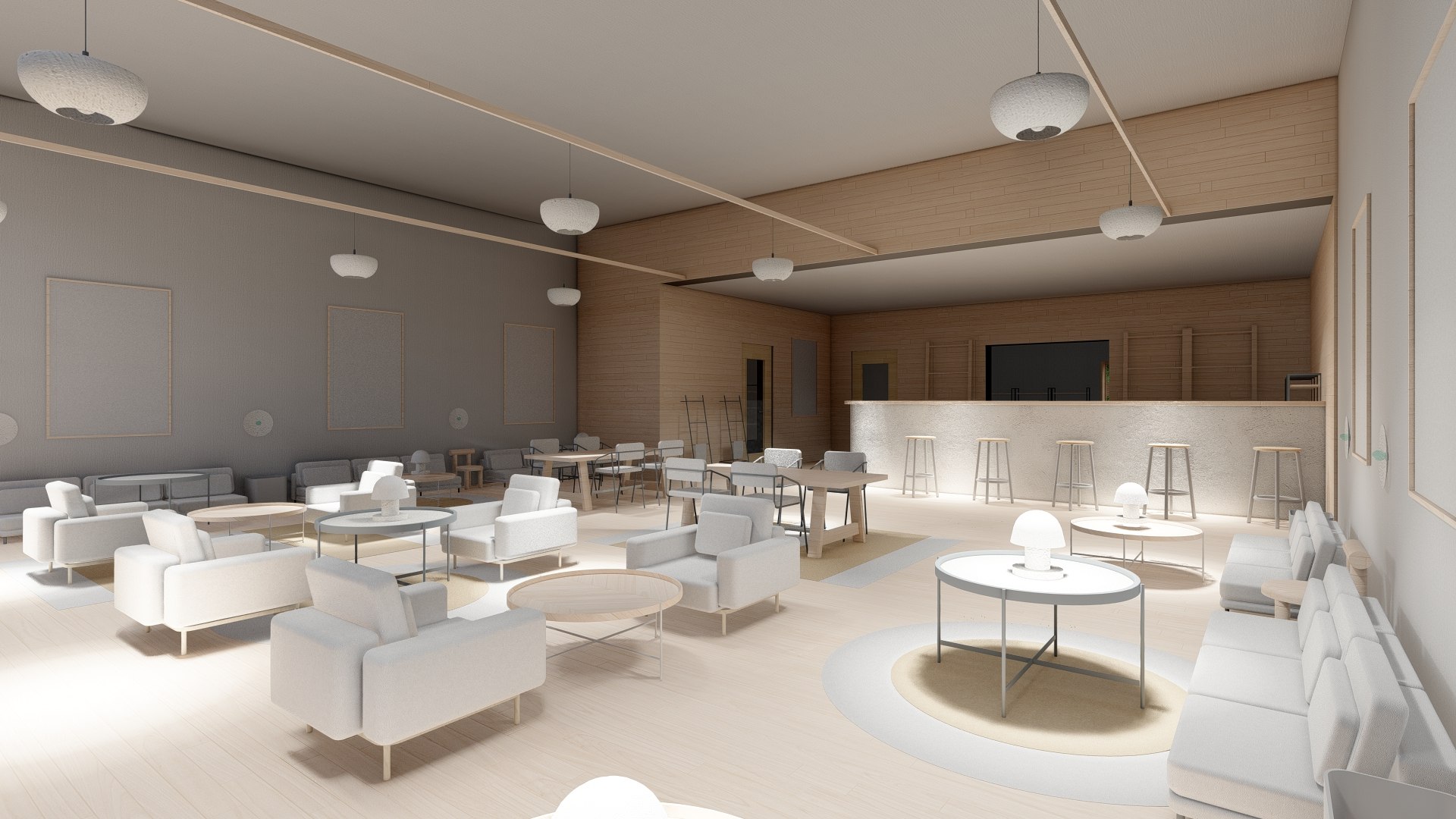 Luxury Restaurant - Revit Model 3D Model - TurboSquid 2162902