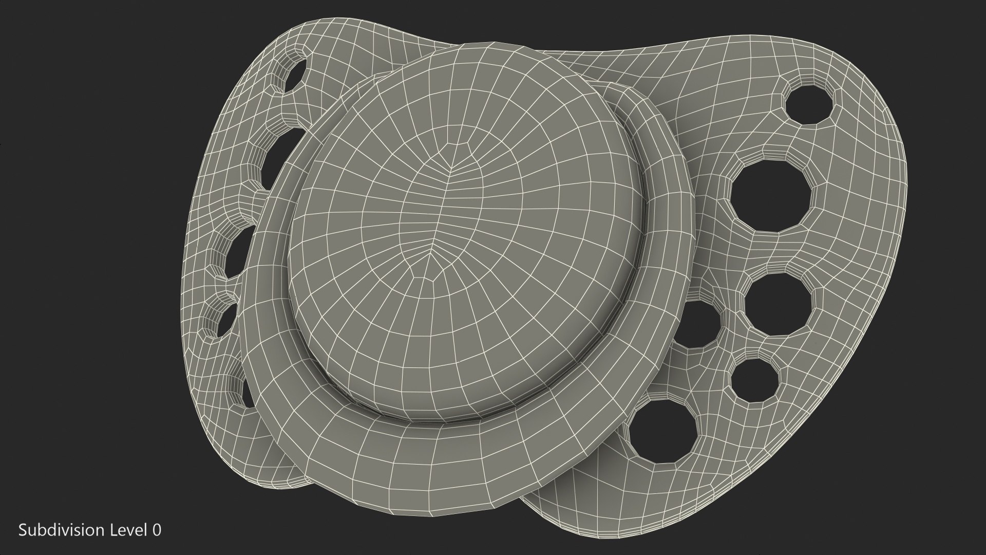 3D model newborn pacifier - TurboSquid 1442889