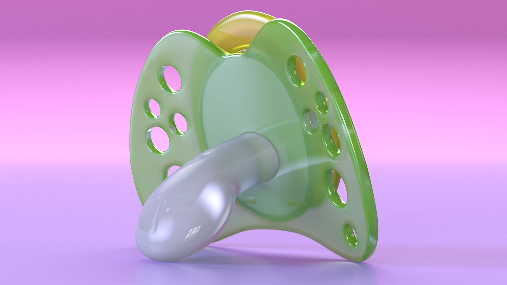 3D model newborn pacifier - TurboSquid 1442889