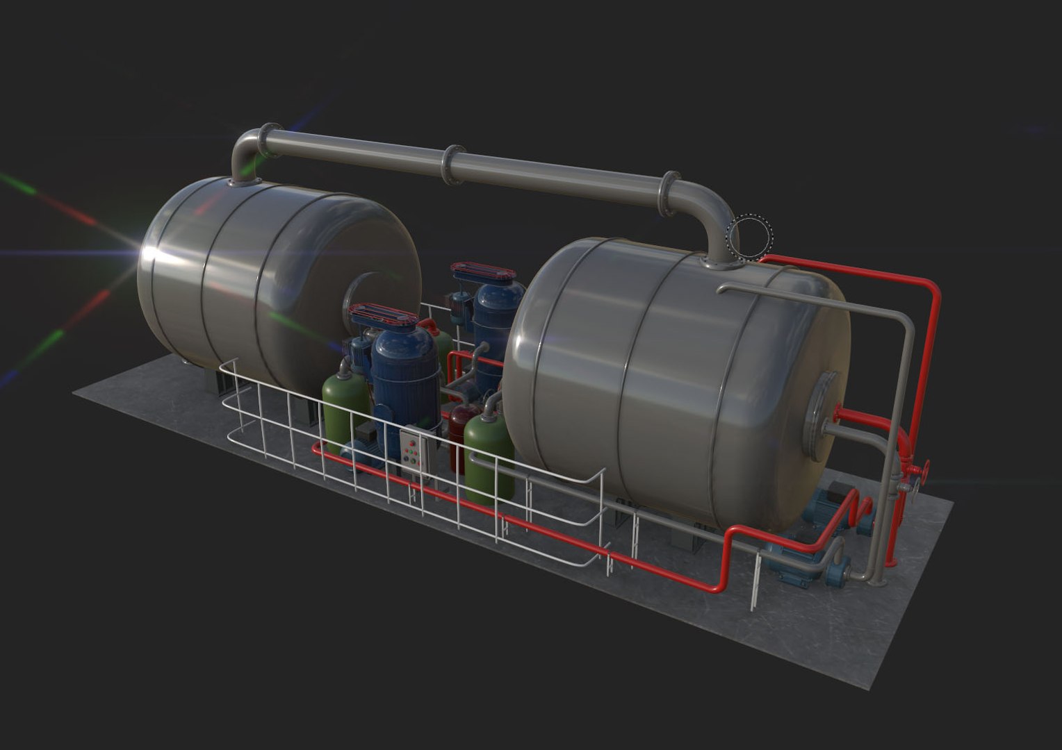 3D Model Liquid Seperator - TurboSquid 1758869