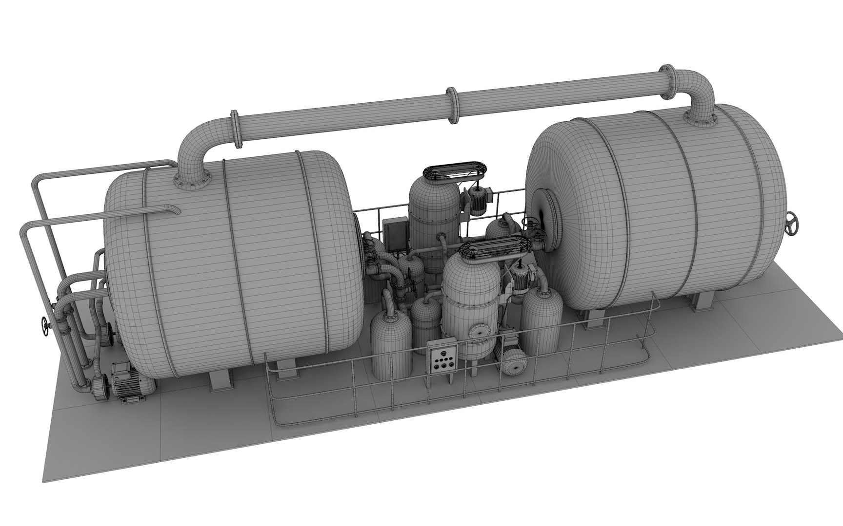3D Model Liquid Seperator - TurboSquid 1758869