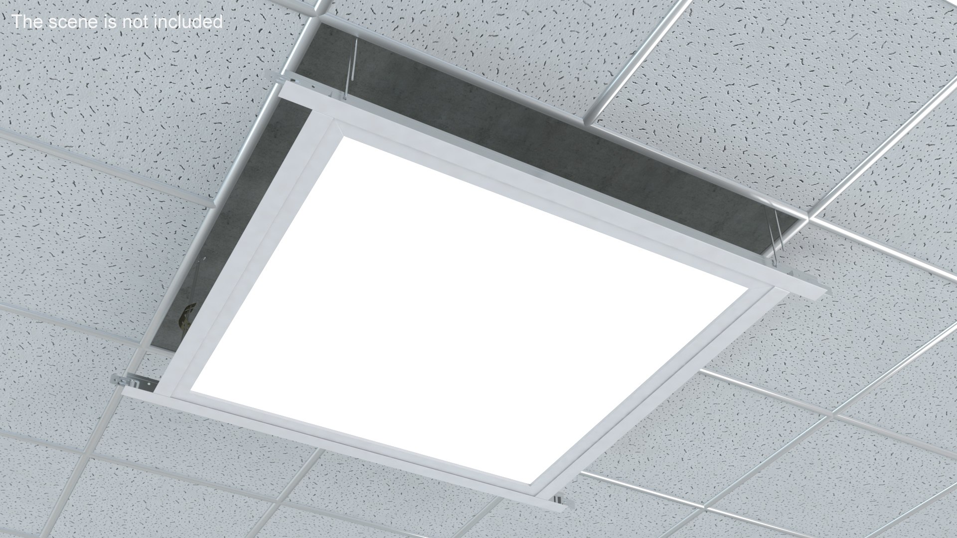 Armstrong Light Panel ON 3D model - TurboSquid 1991119