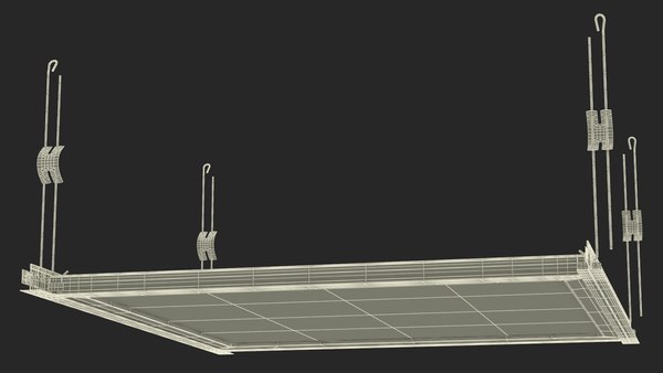 modelo 3d Panel de luces Armstrong ENCENDIDO - TurboSquid 1991119