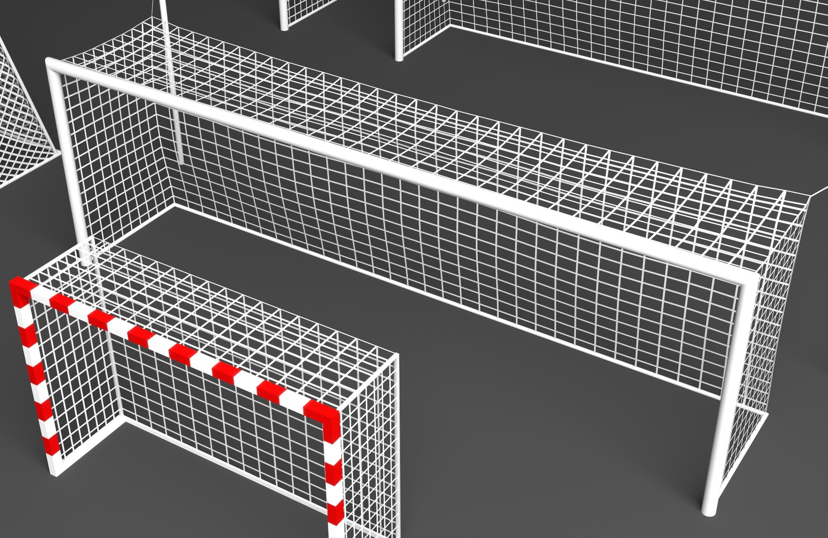 3D Football Net Collection - TurboSquid 2511824