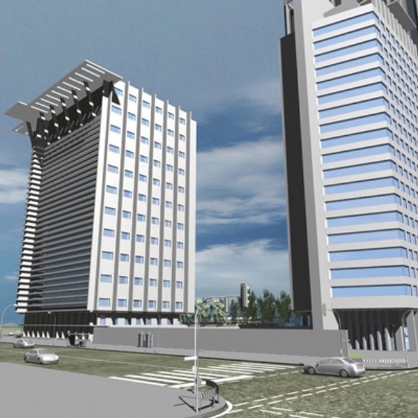 3d 3ds urban block 12