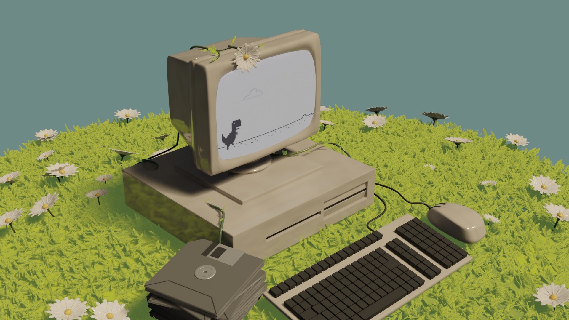 Computer - Eevee Model - TurboSquid 2262254