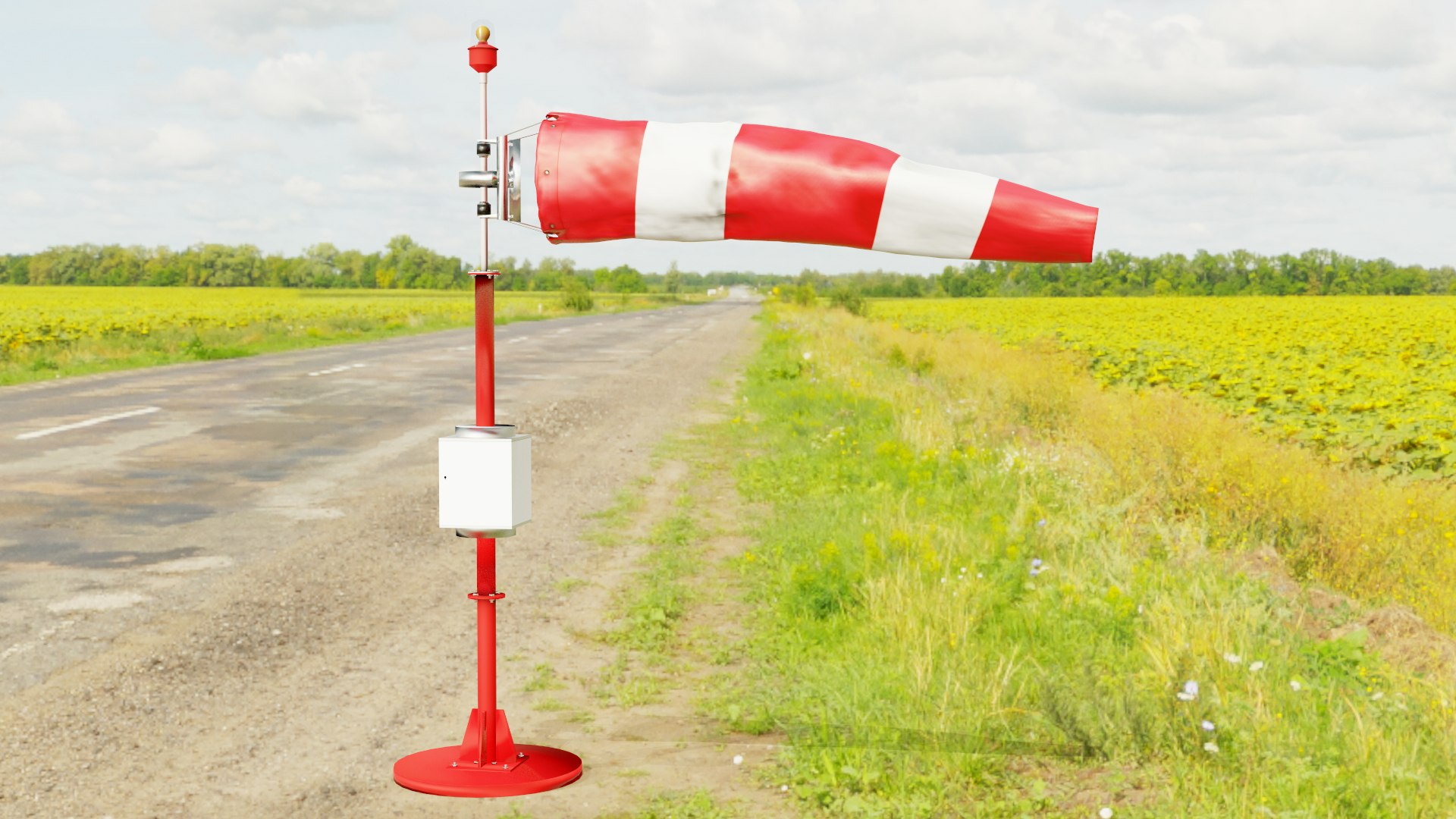3D Model Windsock Wind - TurboSquid 1548496