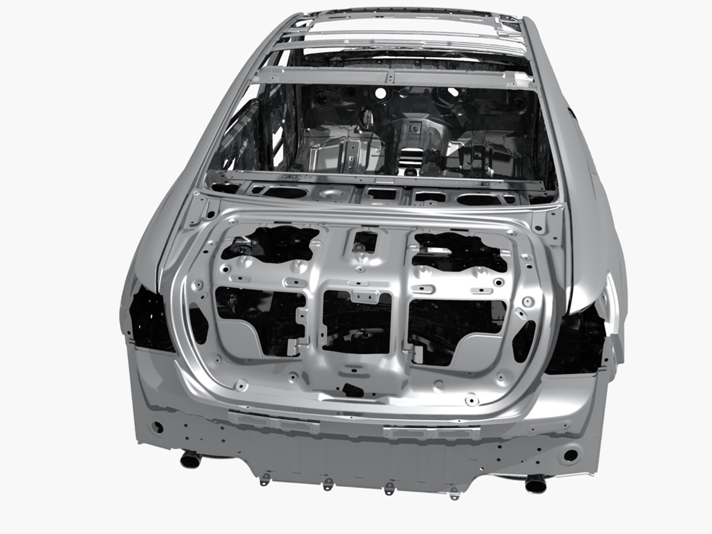 Body Car Frame 3D Model - TurboSquid 1199805