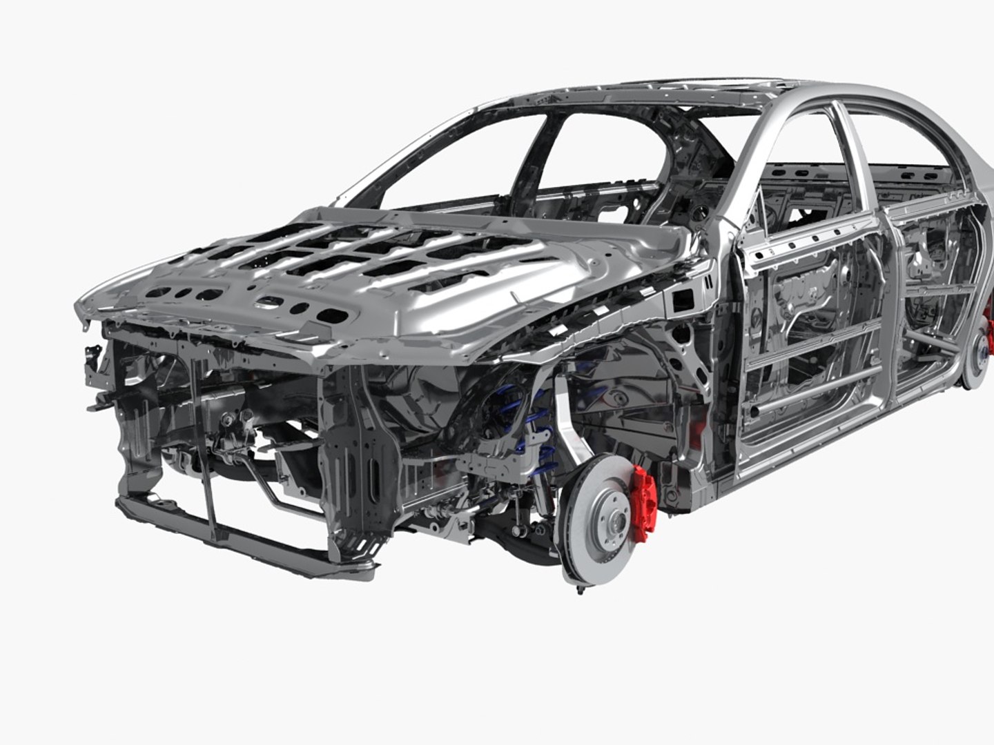 Body Car Frame 3D Model - TurboSquid 1199805