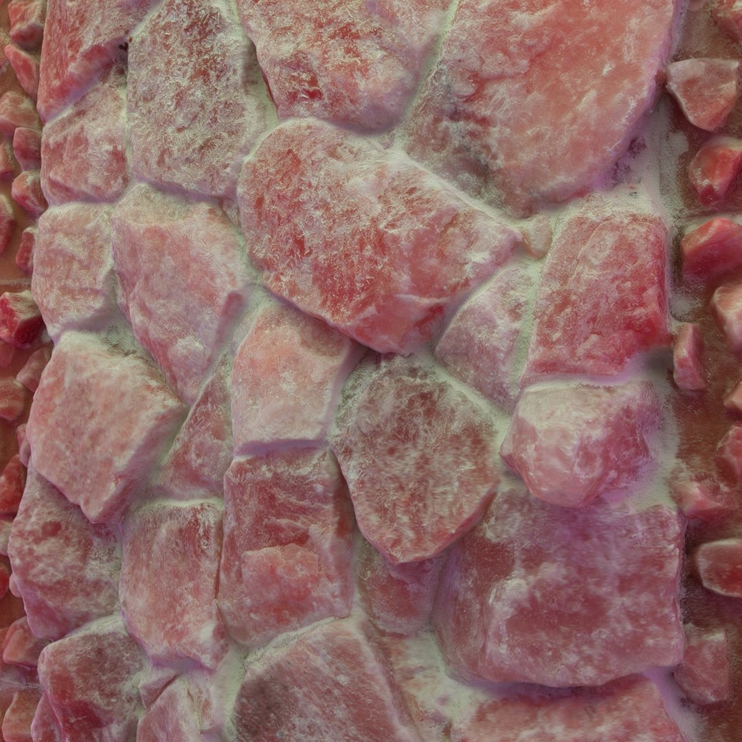 3D Wall Himalayan Salt Rocks Model - TurboSquid 1178163