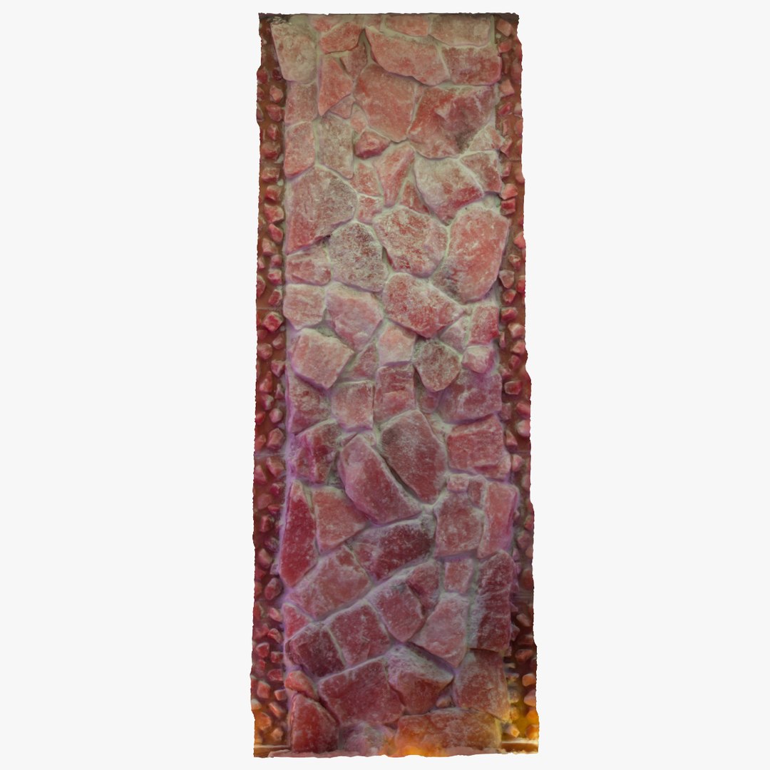 3D Wall Himalayan Salt Rocks Model - TurboSquid 1178163