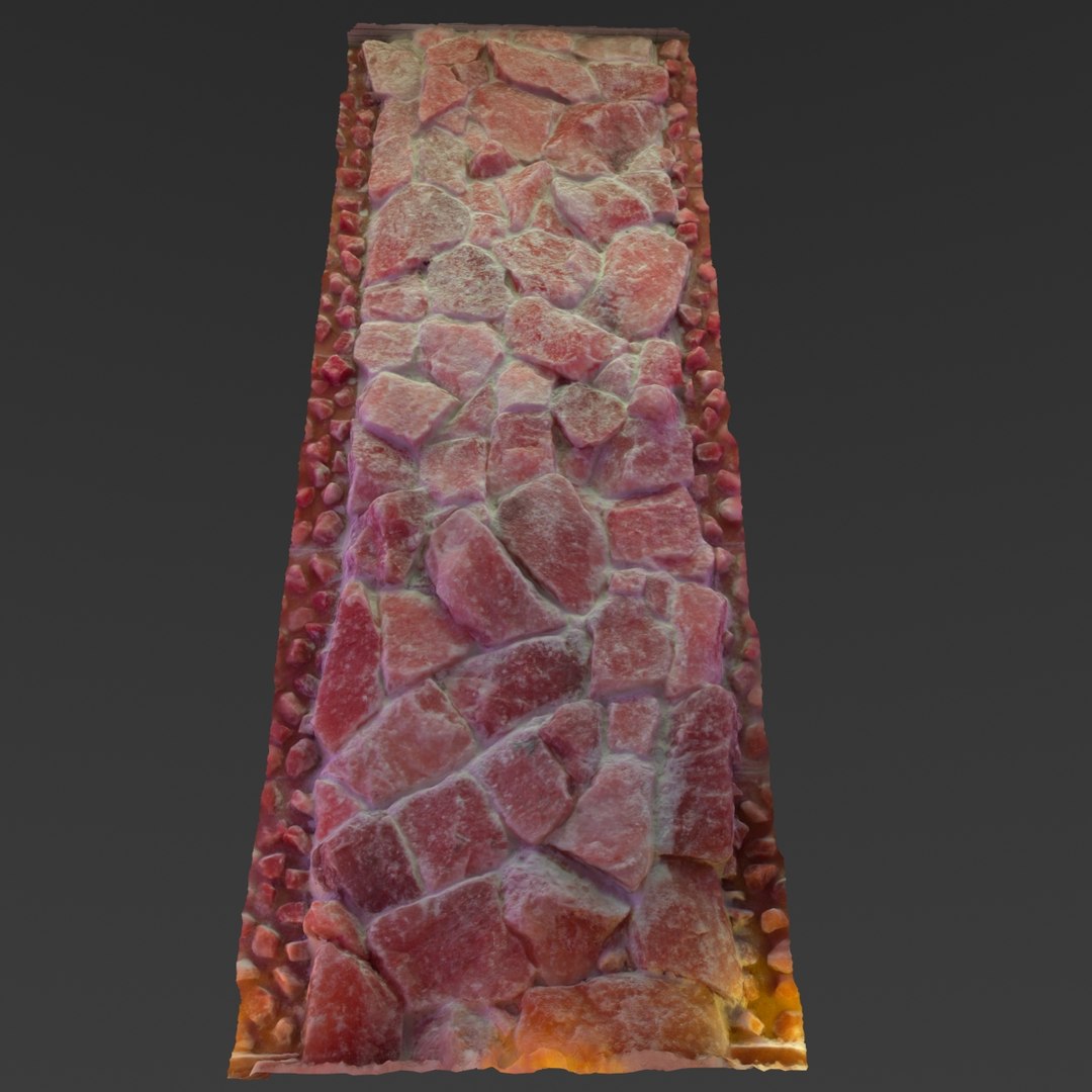 3D Wall Himalayan Salt Rocks Model - TurboSquid 1178163