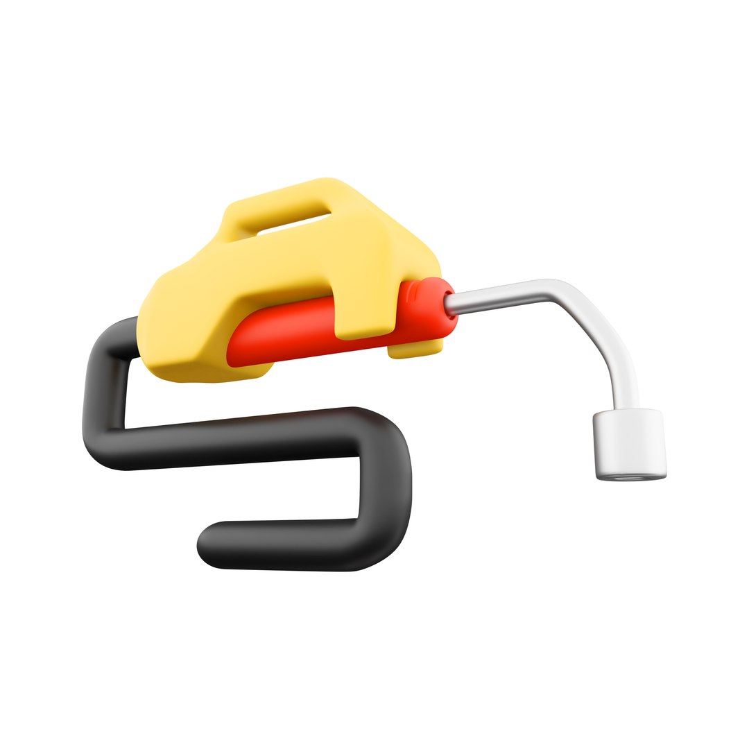 3D Gas Station Icon - TurboSquid 2066033