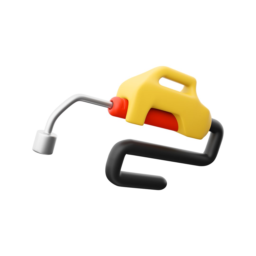 3D Gas Station Icon - TurboSquid 2066033
