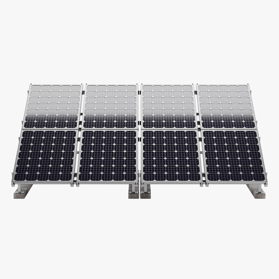 Solar Panels 3 3D - TurboSquid 1735789