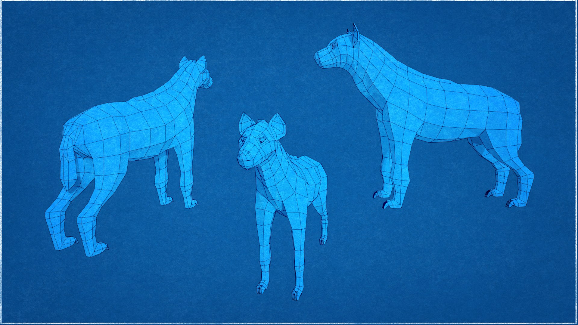 3D Collection Animals Savannah Biome Low Poly Model - TurboSquid 2217186