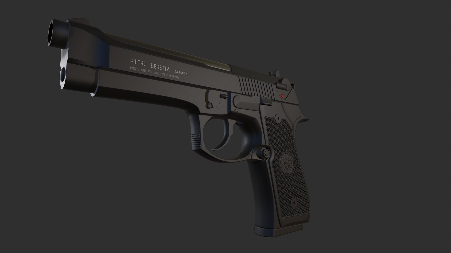 Gun 3D Model - TurboSquid 1545635