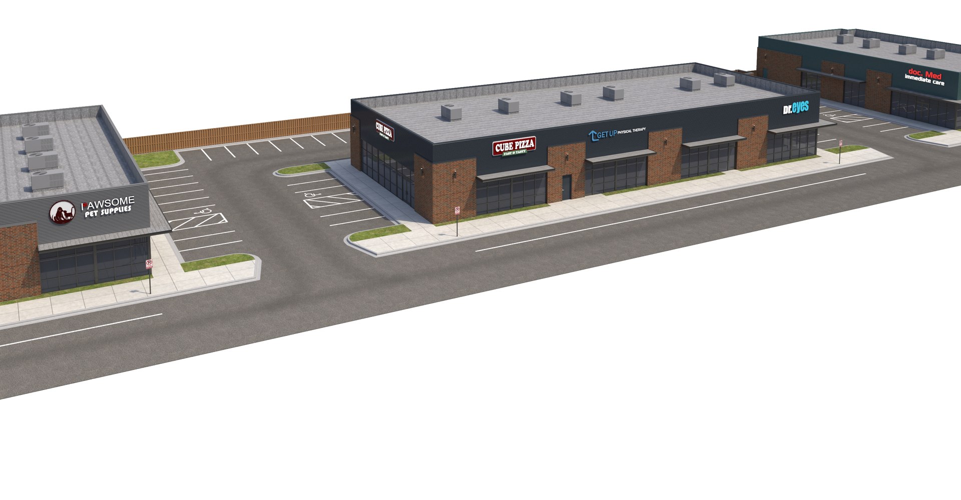 3D Retail Store - TurboSquid 1671063