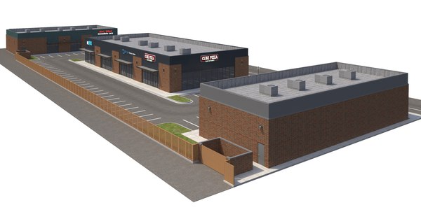 3D retail store - TurboSquid 1671063