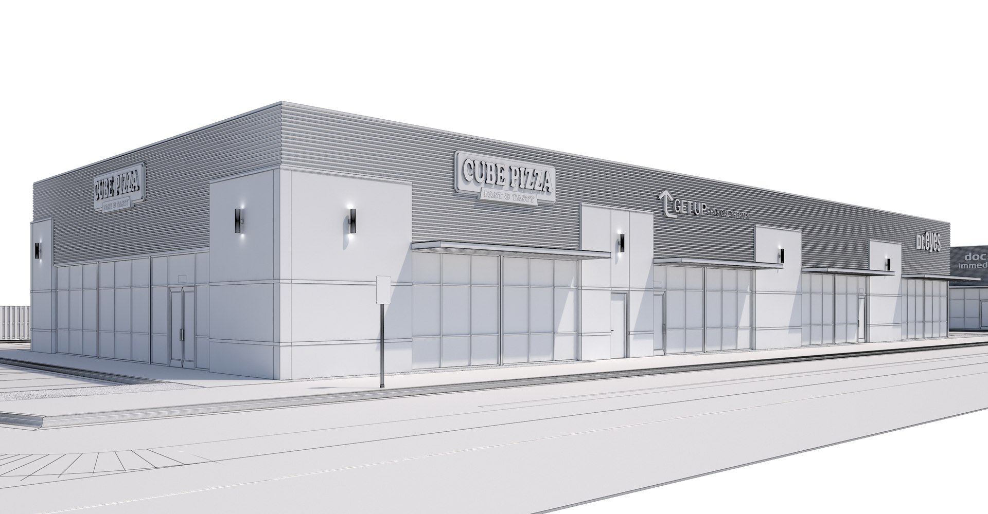 3D Retail Store - TurboSquid 1671063