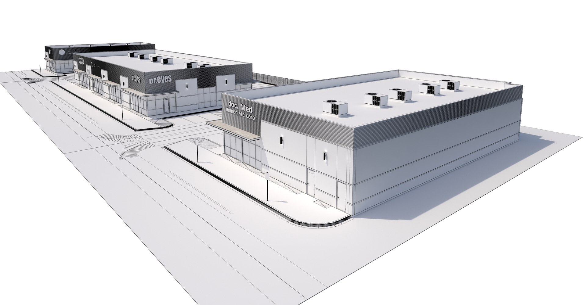 3D Retail Store - TurboSquid 1671063