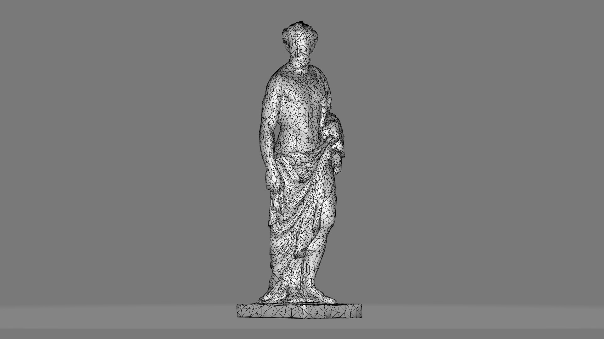 Greek-style Sculpture 3D Model - TurboSquid 2338479